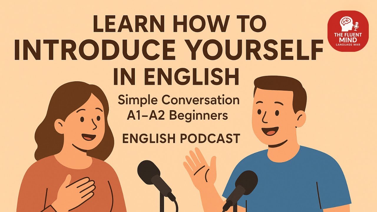 Learn How to Introduce Yourself in English | Simple Conversation A1–A2 ...