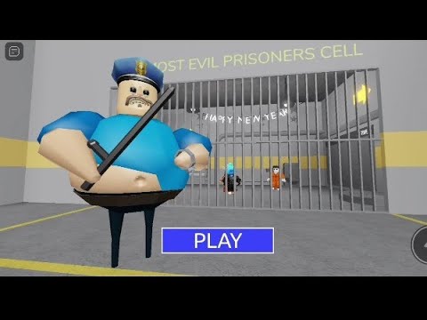 ROBLOX Escaping Jail!/ Escape Barry's Prison Obby/ Cursed prison - YouTube