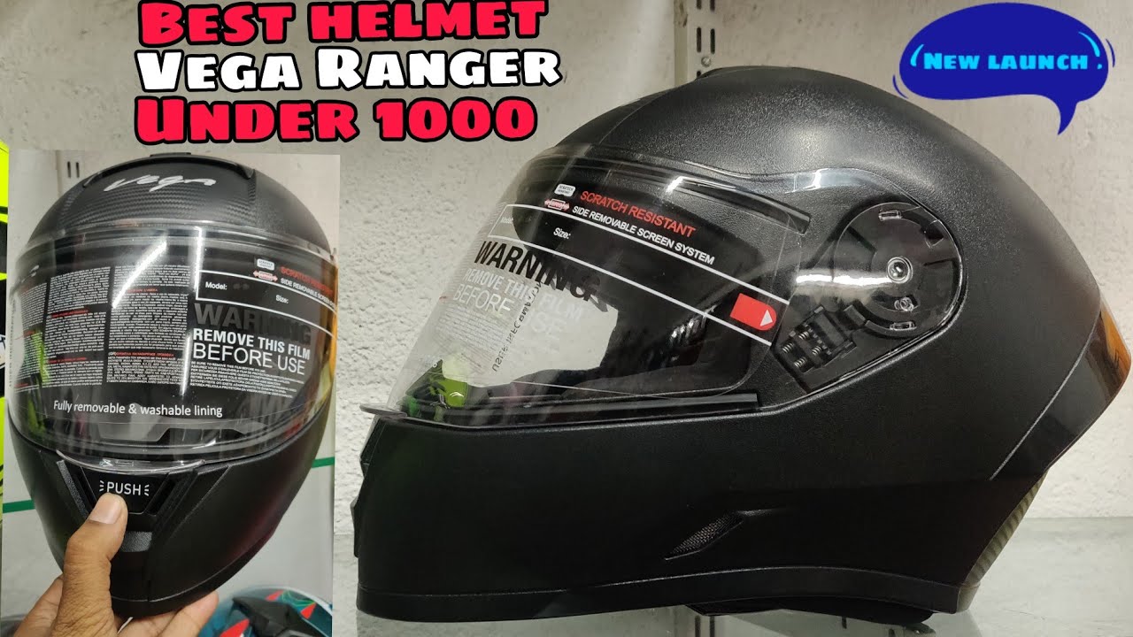 Vega Ranger helmet launch| full review| youtube first video| best ...