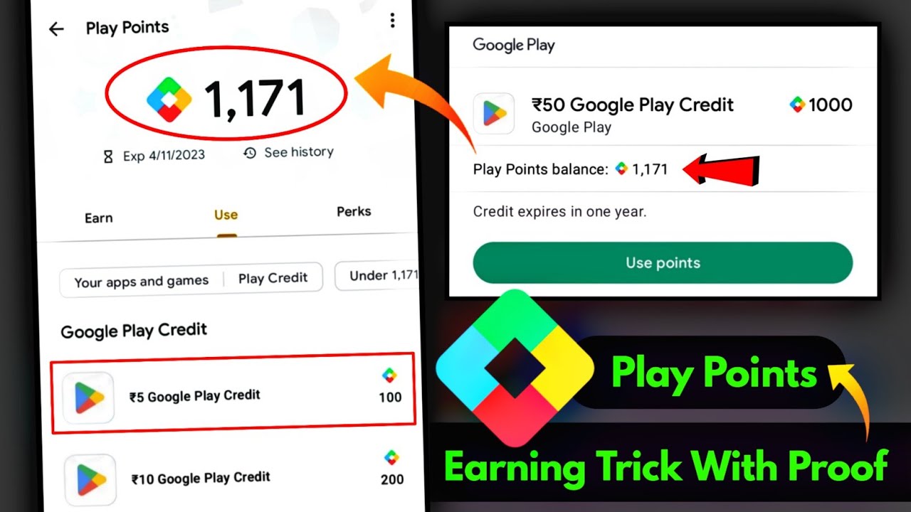 How To Earn Google Play Point - Free Redeem Codes for playstore At ₹0 ...