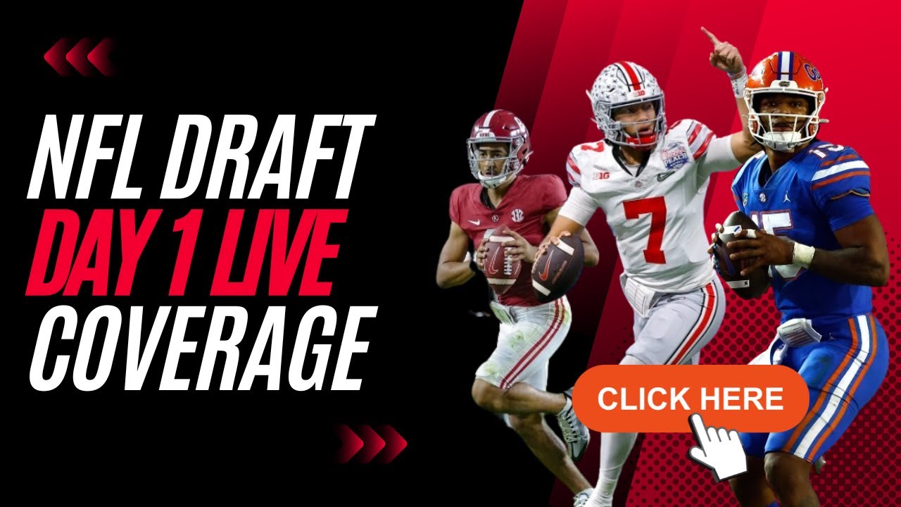 NFL Draft Day 1 Live Coverage #nfl #nfldraft #nflnews #1strounddraftpick #49ers #afc #nfc # ...