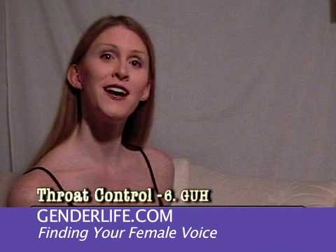 "Finding Your Female Voice" Vocal Feminization - Throat Control - YouTube