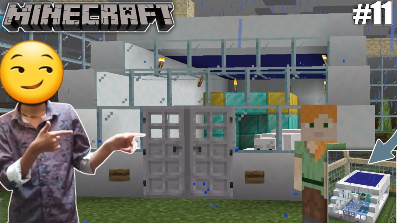 TIME TO MAKE HOUSE TO MY POLAR BEAR | MINECRAFT #11 - YouTube