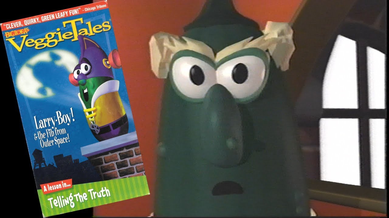 Veggietales Larryboy And The Fib From Outer Space Dvd
