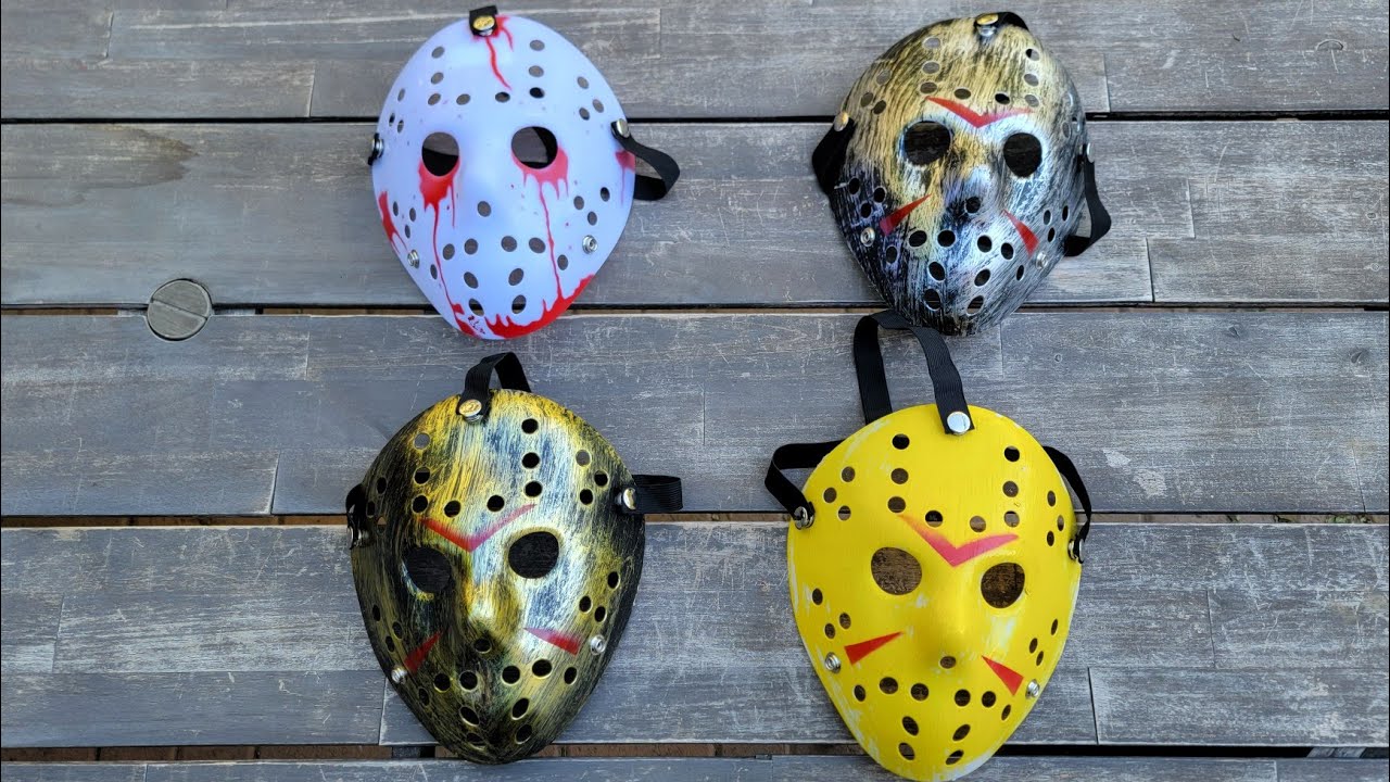 Halloween Mask Jason Mask, Scary Costume Mask Cosplay Prop Horror - YouTube