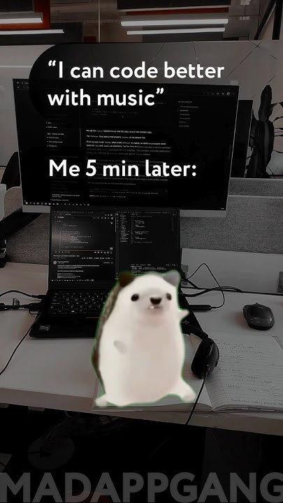One bug = music off, focus mode on 😬 #shorts #codinghumor #developerlife #codingproblems - YouTube