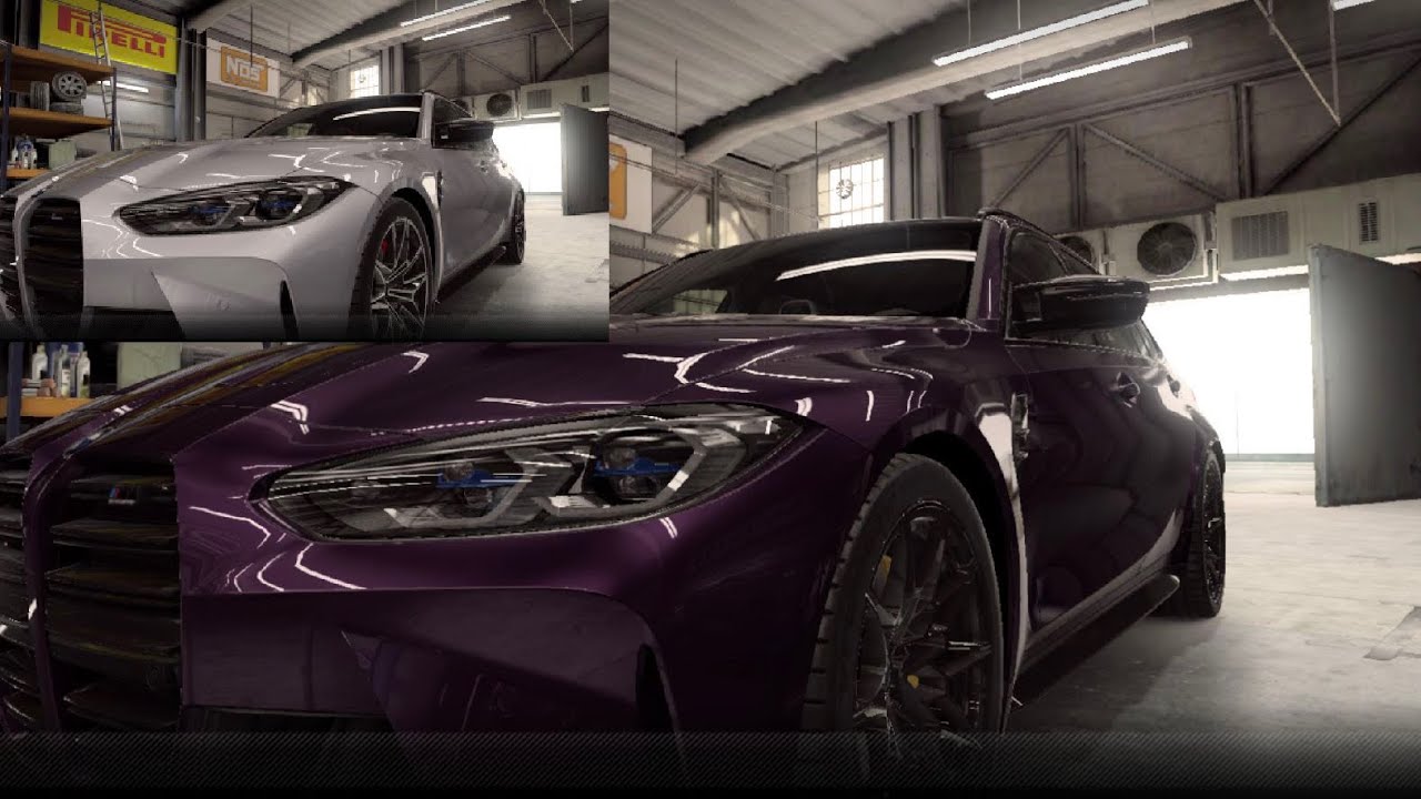 【CSR2】M3 Touring (G81) Competition (purple/gold), shift & tune for 7 ...