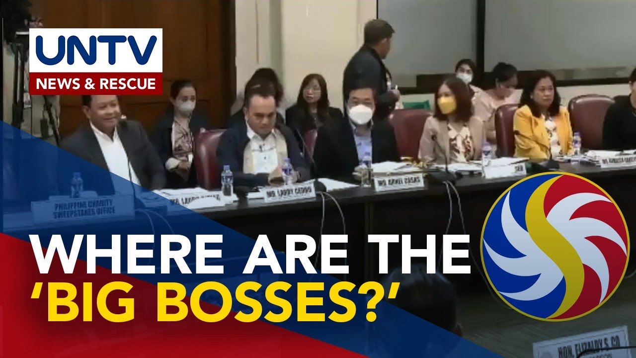 Lawmakers question absence of PCSO’s ‘big bosses’ during House budget ...