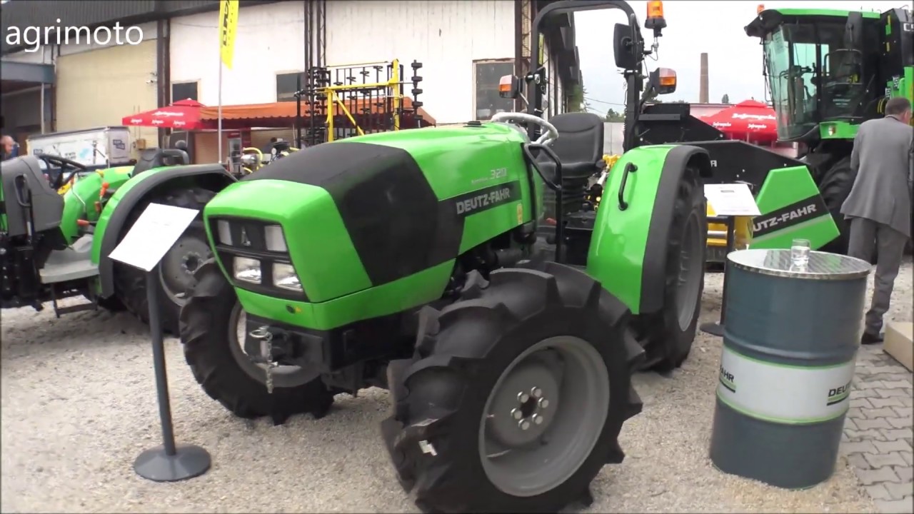 The 2020 DEUTZ FAHR Agrolux 320 tractor - YouTube
