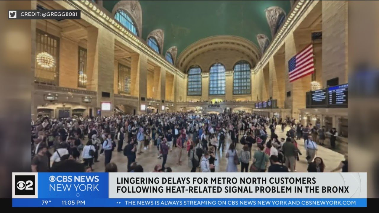 Lingering delays for Metro-North customers following signal problem ...