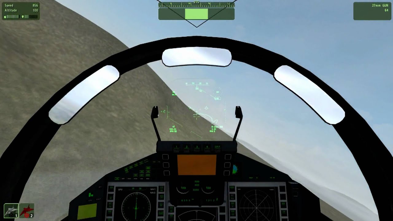 RKSL Typhoon FGR4 Air to Air HUD Demo - YouTube