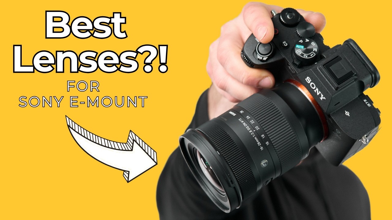 My Sony Lens Lineup on a Budget – Top Picks Under £1000! - YouTube