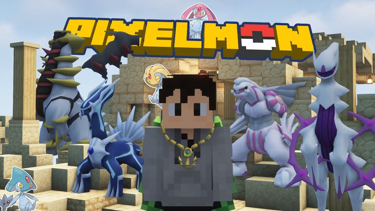 Minecraft Pixelmon : อัญเชิญ Creation Trio.!! - YouTube