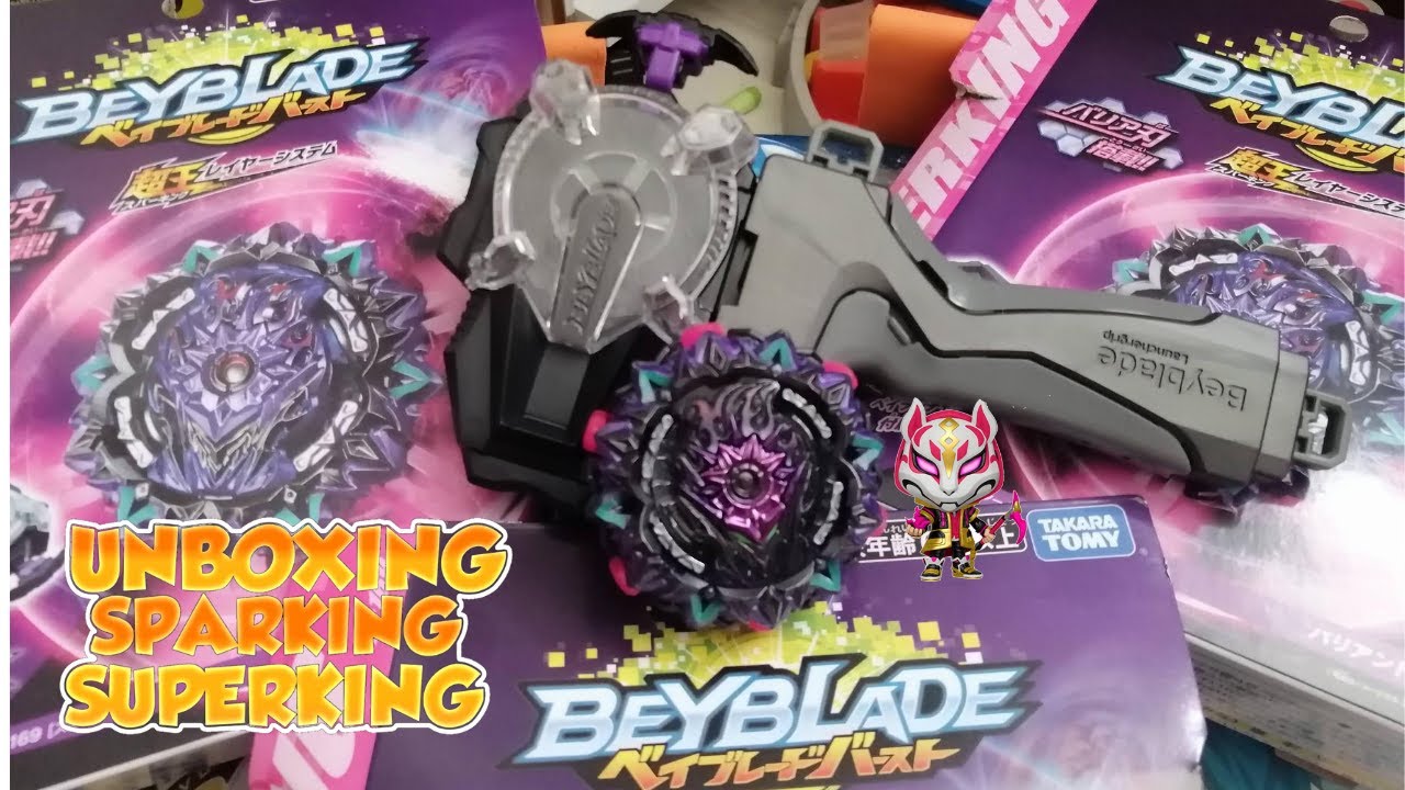 UNBOXING Variant Lucifer | B-169 | beyblade burst Sparking :ベイブレードバースト超 ...