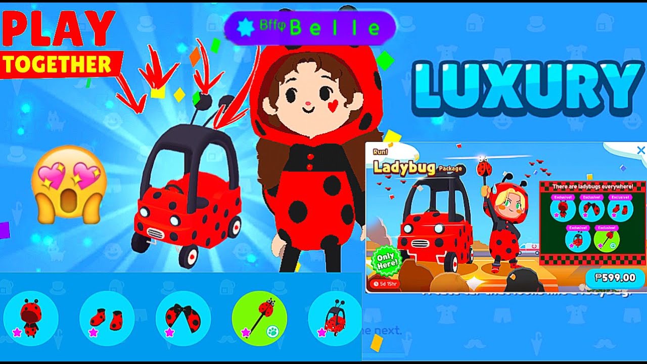 UNBOXING LADYBUG PACKAGE 😍| Play Together - YouTube