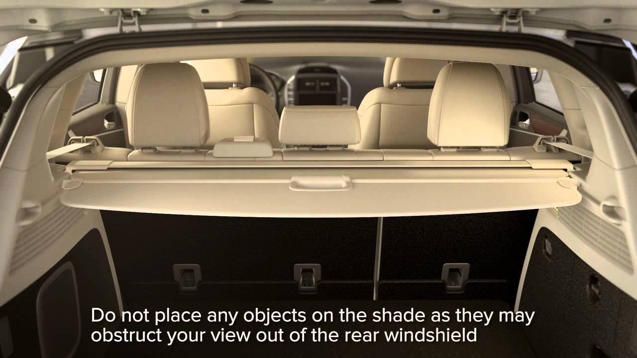 Using the Cargo Shade - MKC | Lincoln How-to Video - YouTube