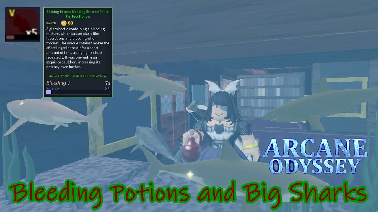 Bleeding Potions and Sharks: Arcane Odyssey - YouTube
