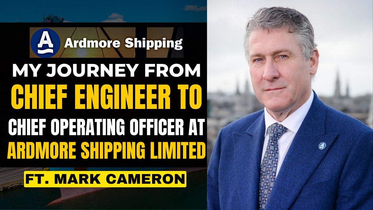 Meet Chief Operation Officer Ardmore Shipping Mark Cameroon | My ...