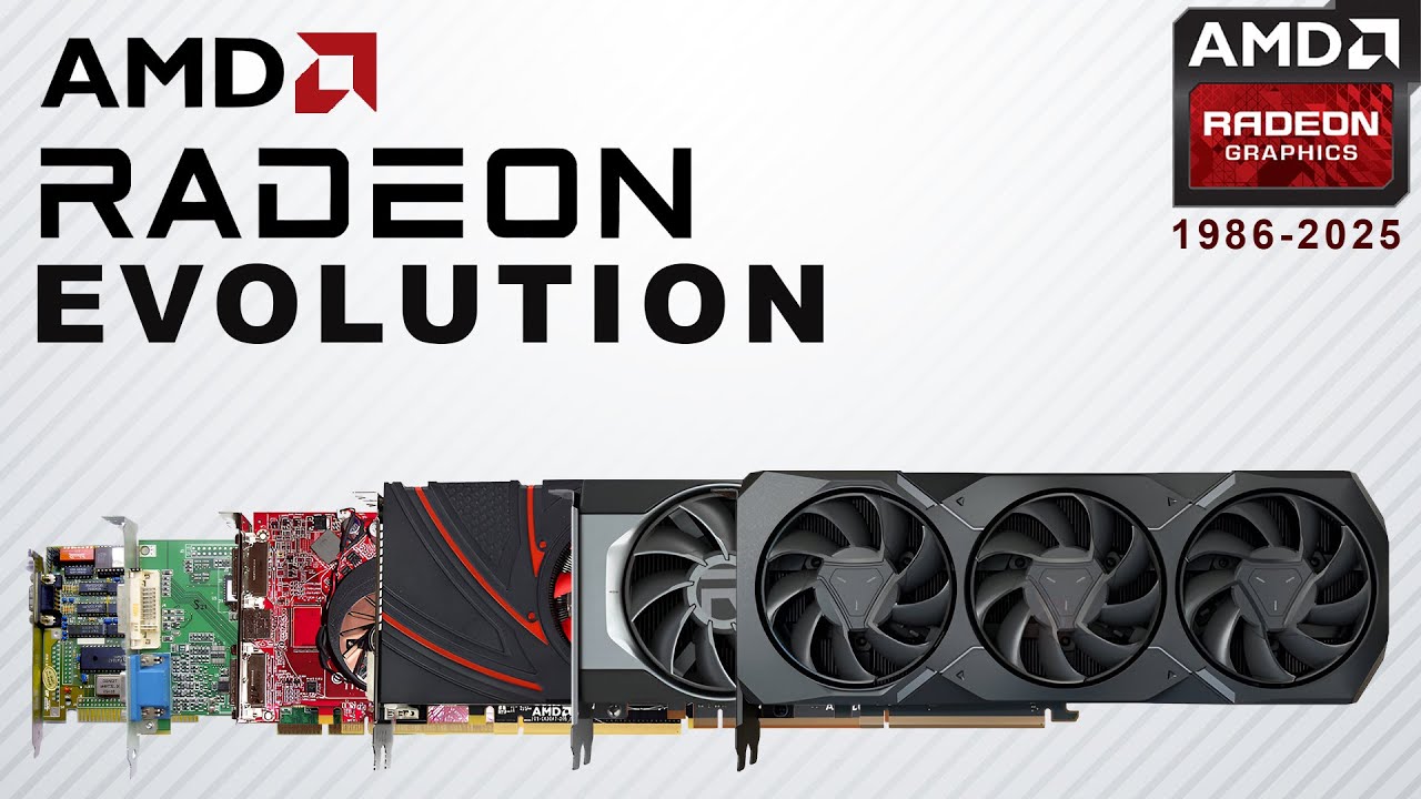 Evolution of AMD Graphics Cards | AMD GPU History - YouTube
