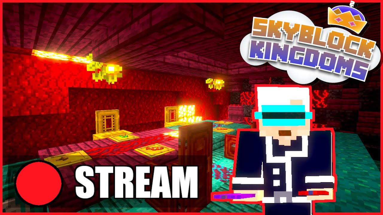 Bedroom Decorating | Skyblock Kingdoms SMP S2 | Java 1.21.7 + SB∞ !sbk ...
