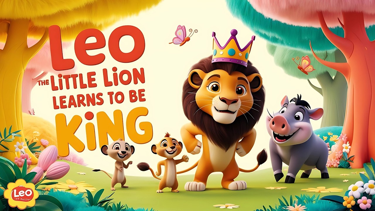 Leo the Little Lion Learns to Be King | Children’s Leadership Stories ...
