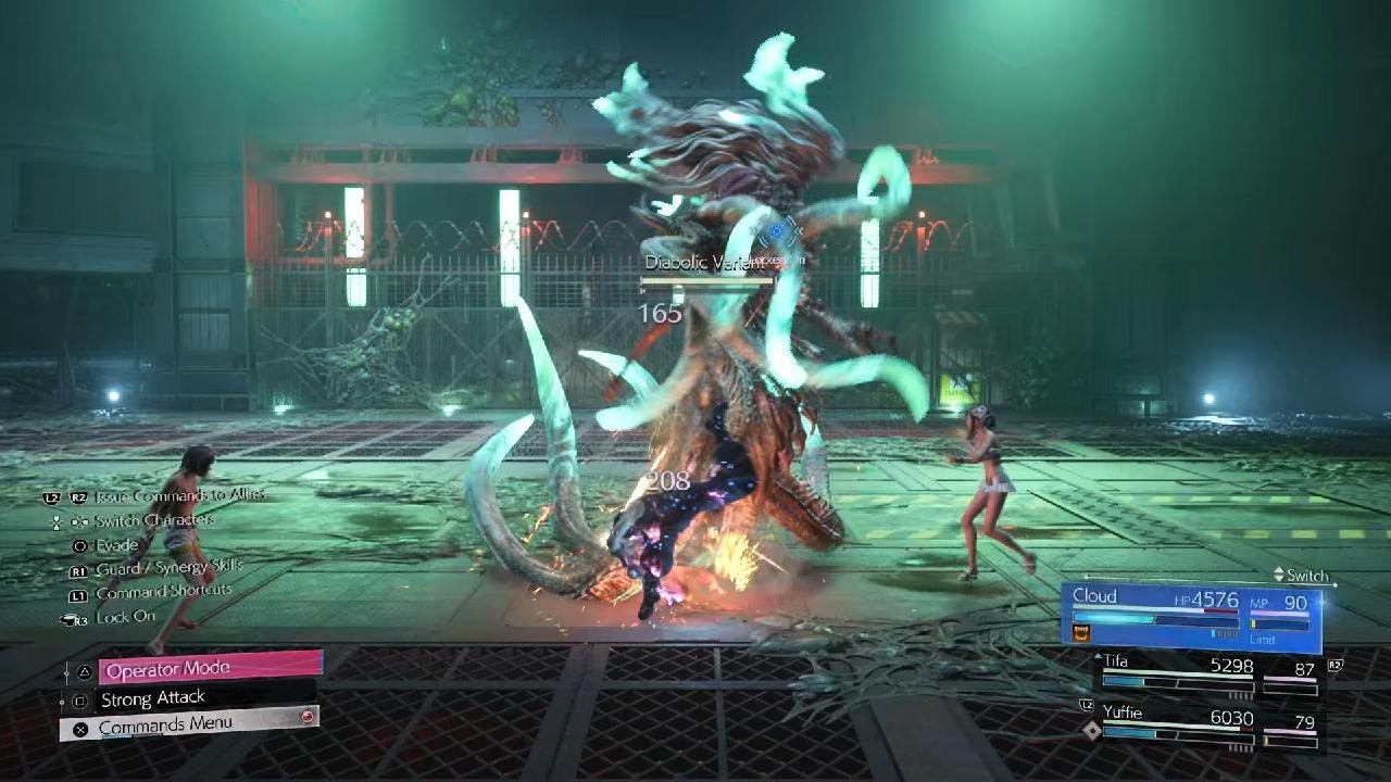 FFVII Rebirth | Diabolic Variant done quick | Hard Mode - YouTube