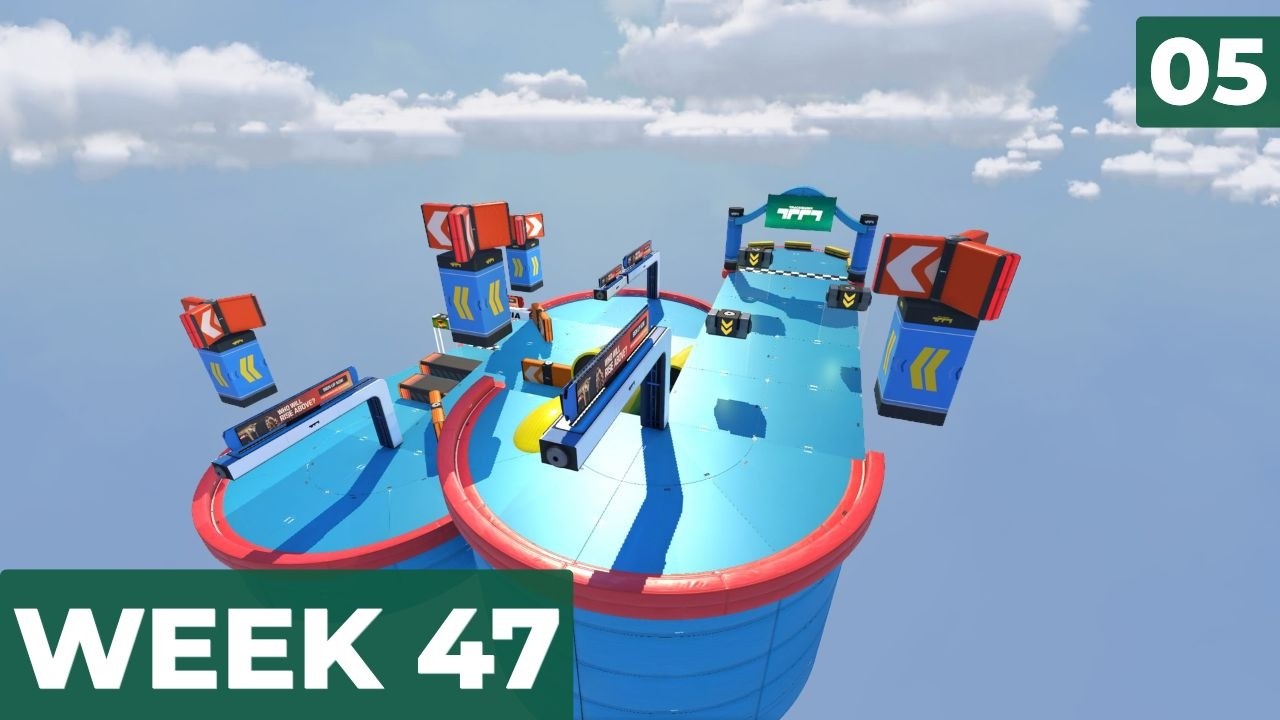 Trackmania Weekly Shorts Week 47-5 Slimb Climb Author Medal - YouTube