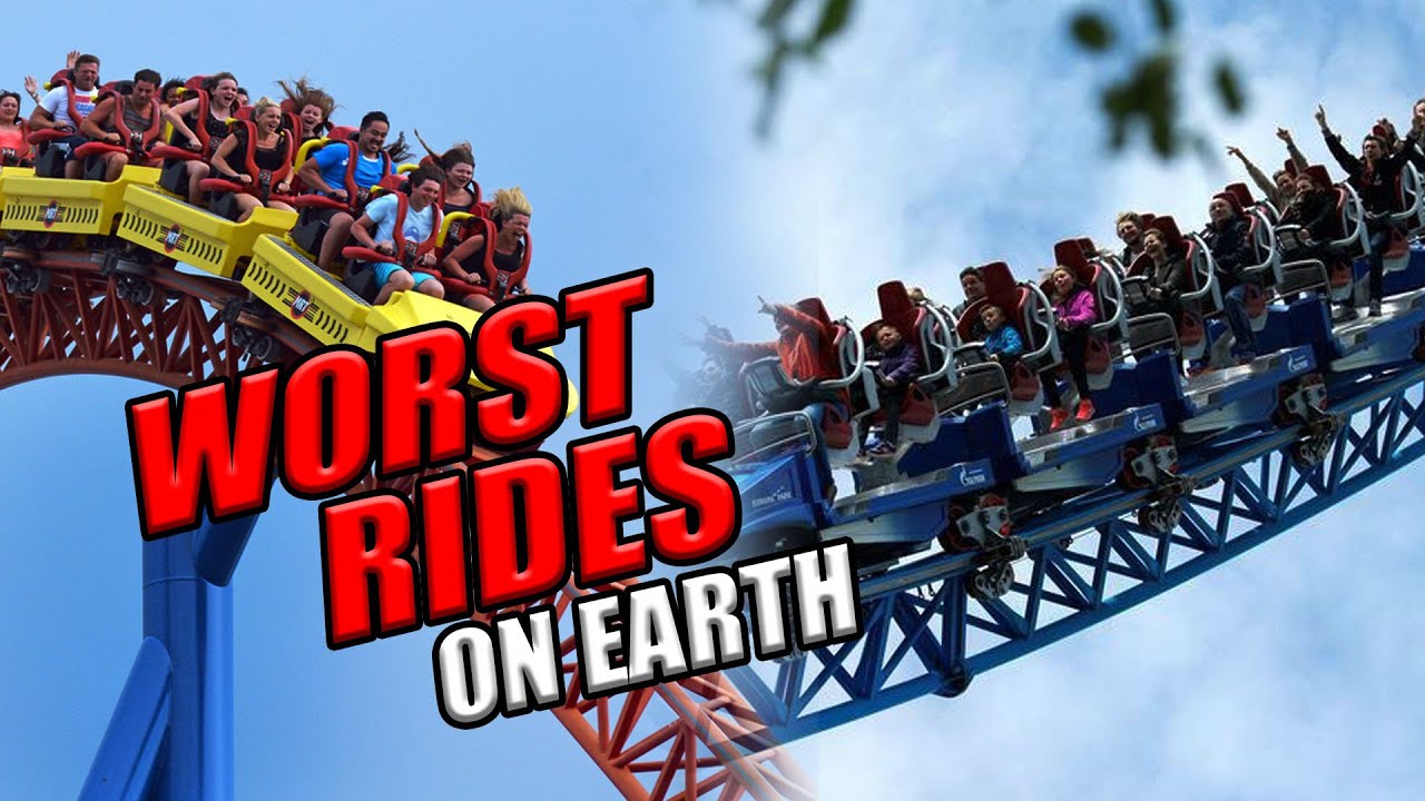 Top 5 WORST Roller Coaster Rides that Should Be Discarded - YouTube