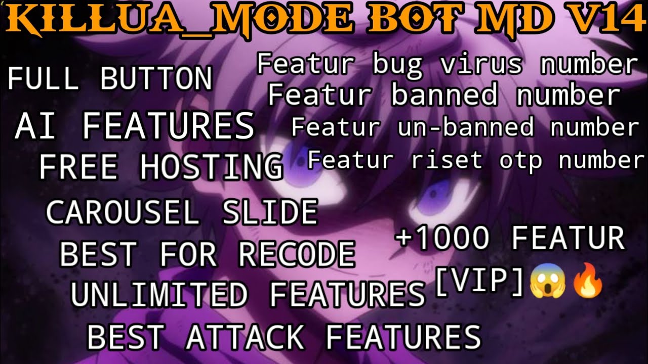 SCRIPT BOT MD V14 WHATSAPP NO ENC 100% TERBARU 2024•BEST ATTACK DDOS ...