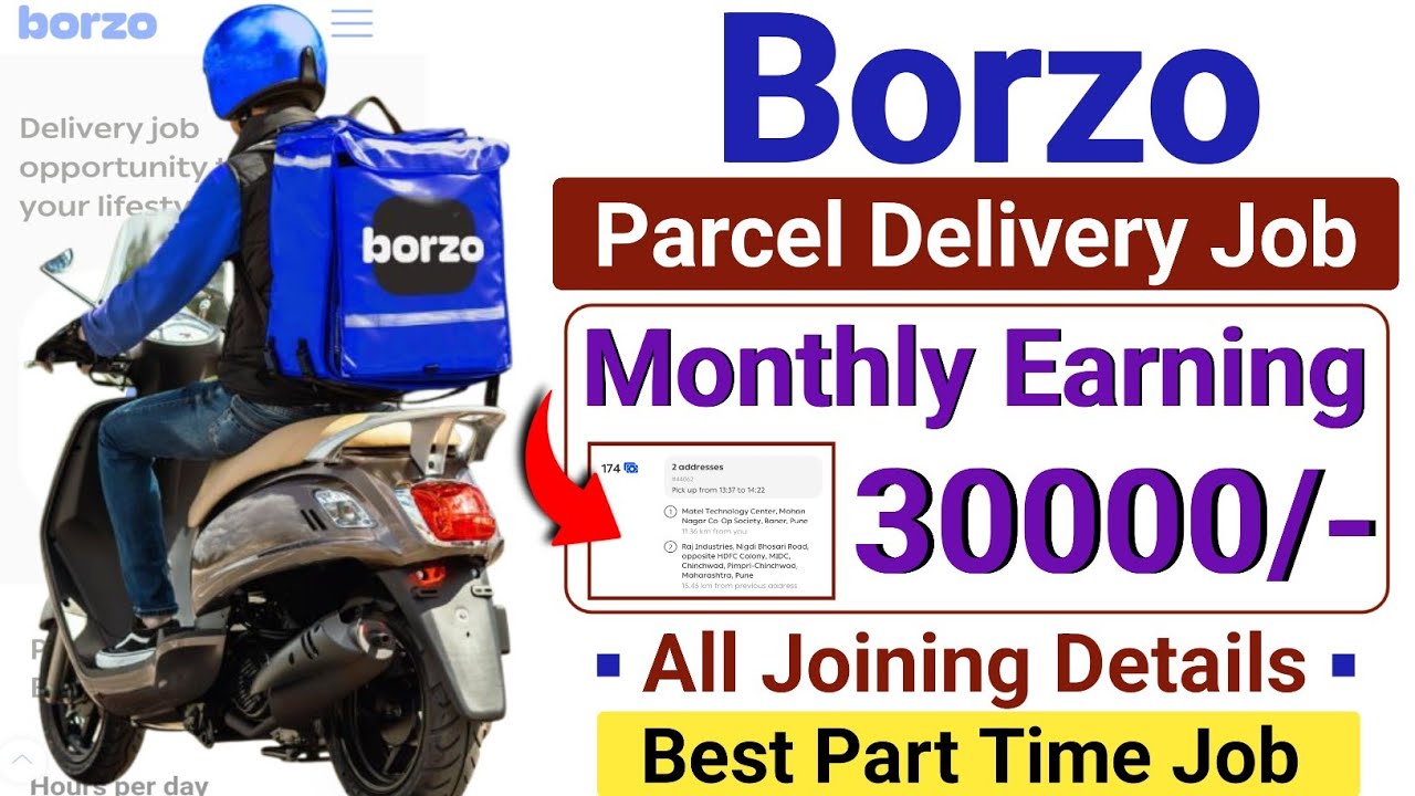 Borzo Delivery Job | Borzo Me Id Kaise Banaye | How To Join Borzo - YouTube