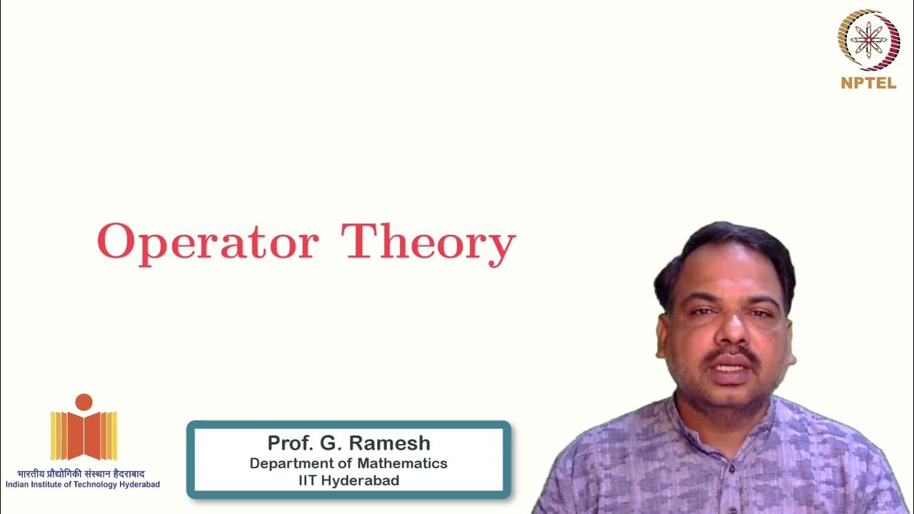 Introduction - Operator Theory - YouTube