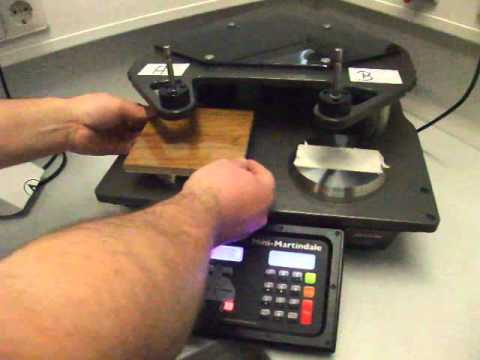 Short Description Martindale Tester - YouTube