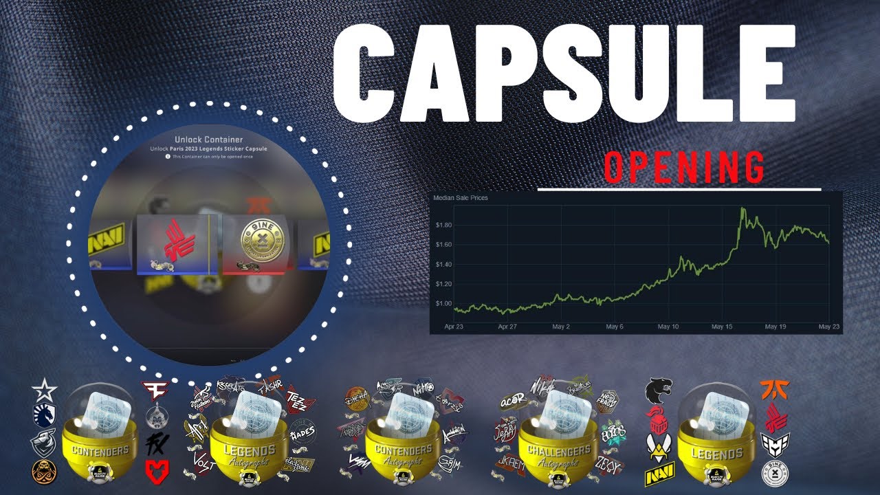 massive 131 paris capsules opening!!!!!! #csgo guaranteed GOLDS ...