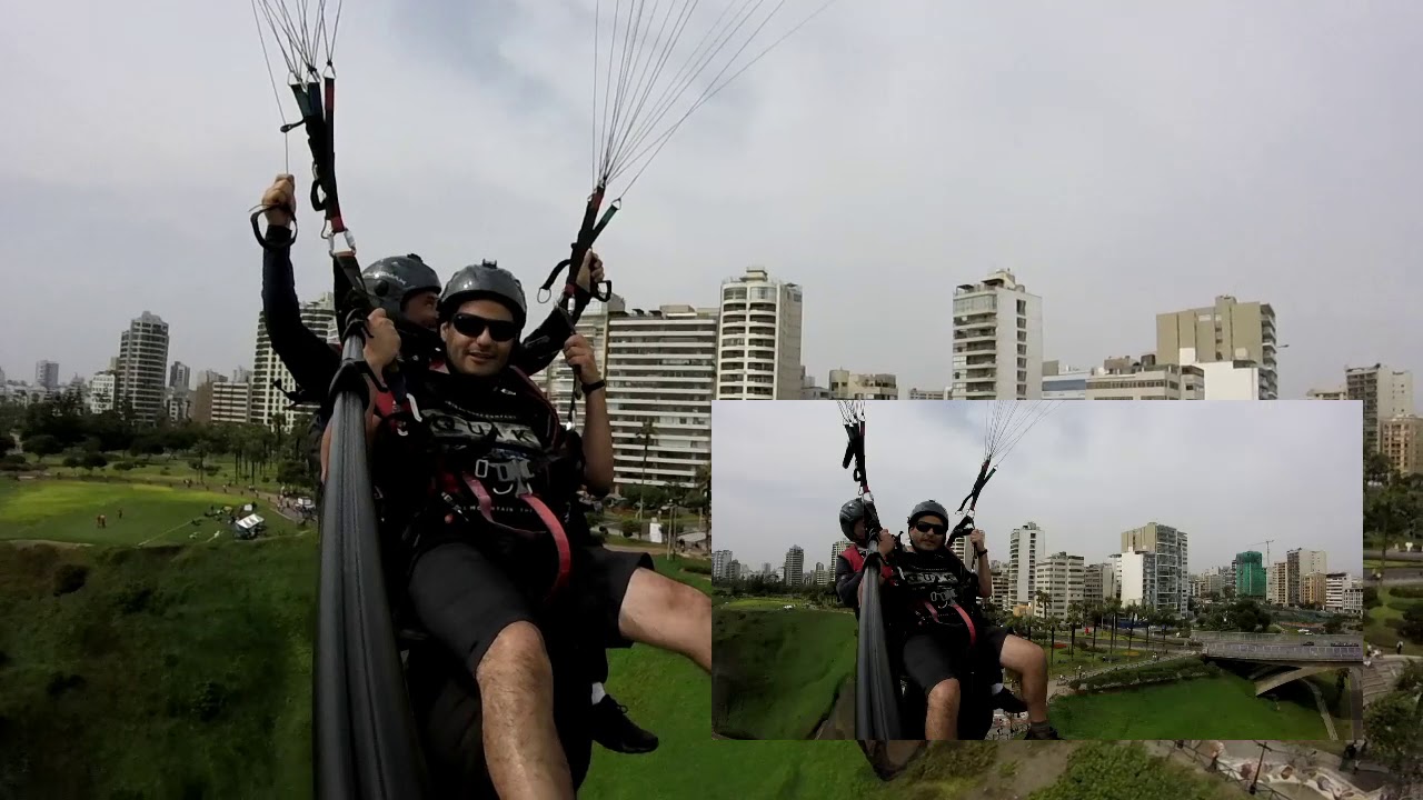 Parapente Lima Perú Miraflores - YouTube