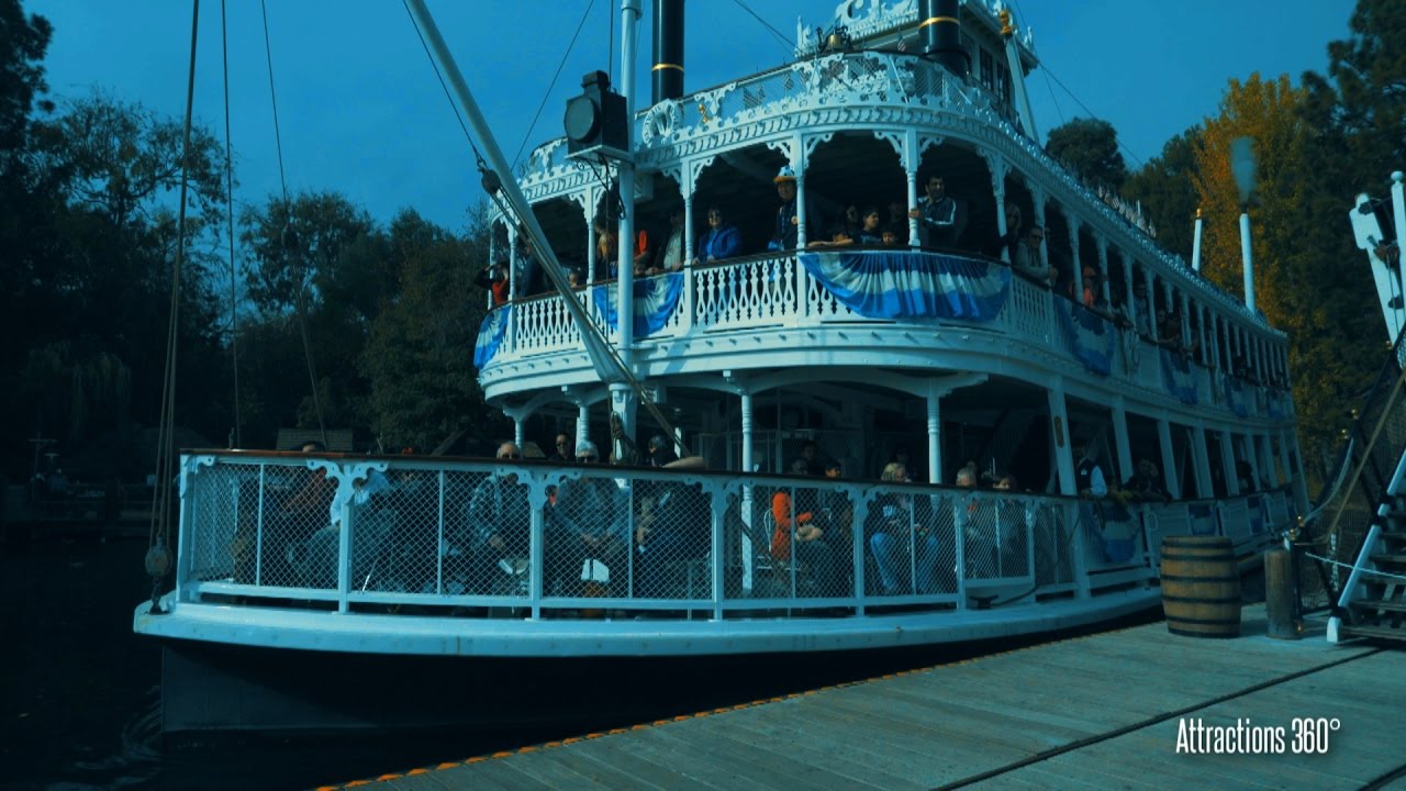 [4k] Mark Twain Riverboat Ride - Pre-refurbishment - Disneyland - YouTube