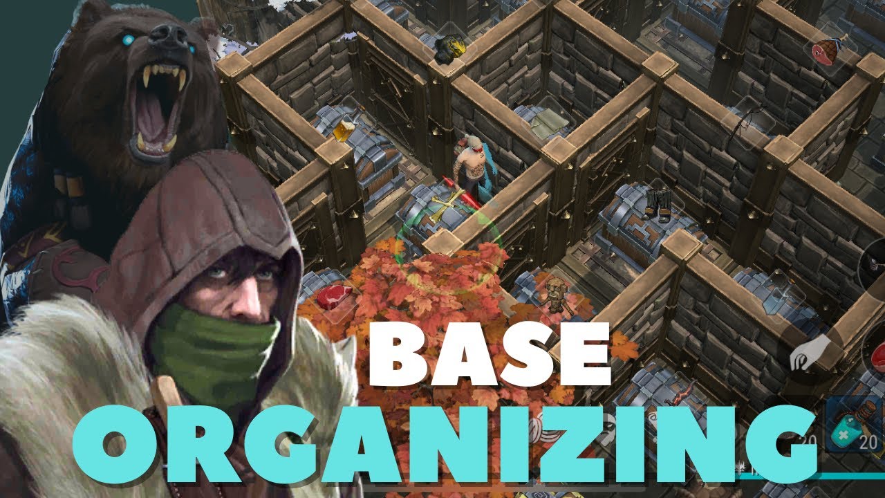 How to Organize your Base! In Frostborn - YouTube