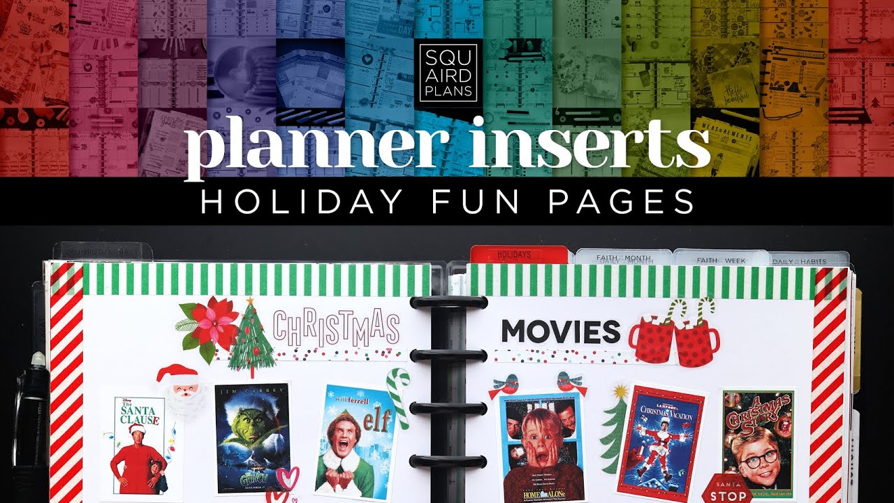 Crafting Holiday Page Inserts for Planners/Journals :: Holiday Music ...