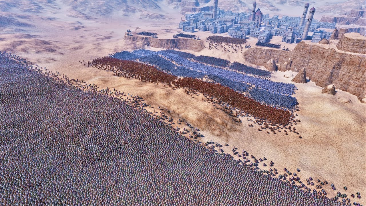 Roman conquest of the Ancient City - Ultimate Epic Battle Simulator ...