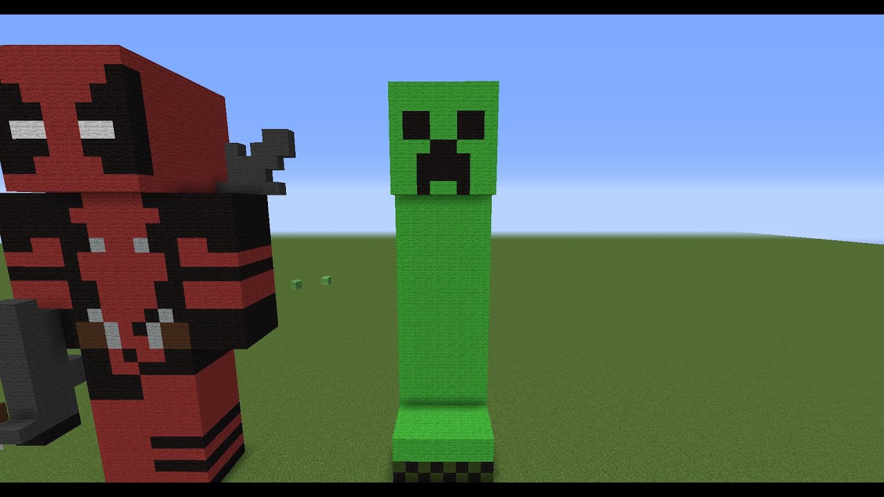 Creeper build-it Minecraft - YouTube