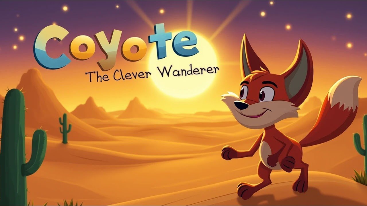 :Coyote - The Clever Wanderer | Fun Kids Song About The Desert Coyote ...