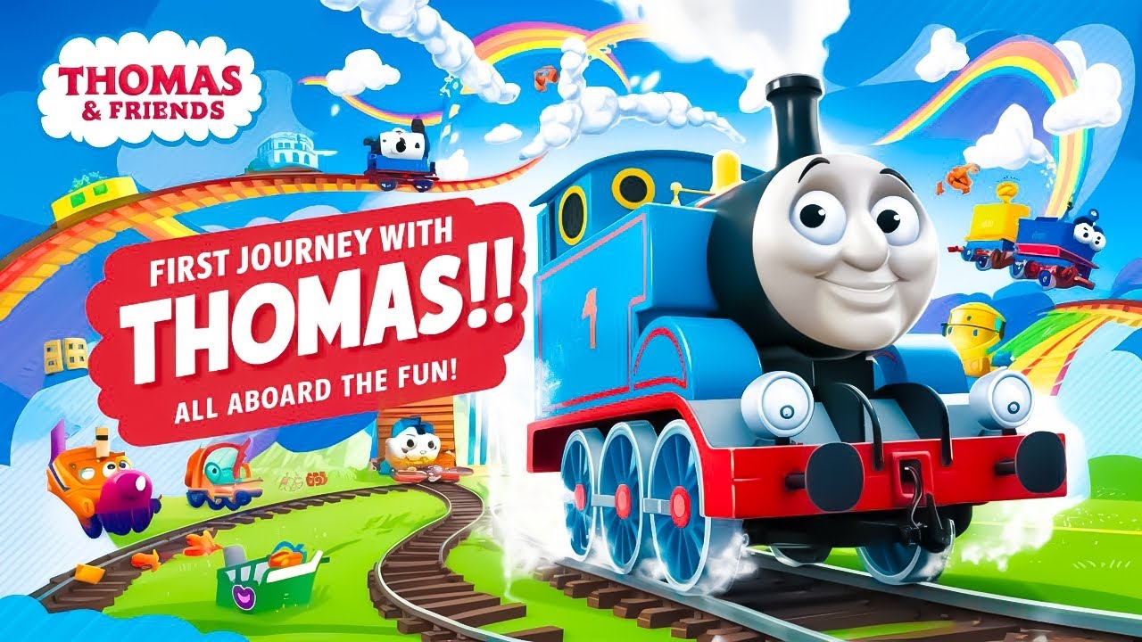 First Train Ride: Fun with Thomas! - YouTube