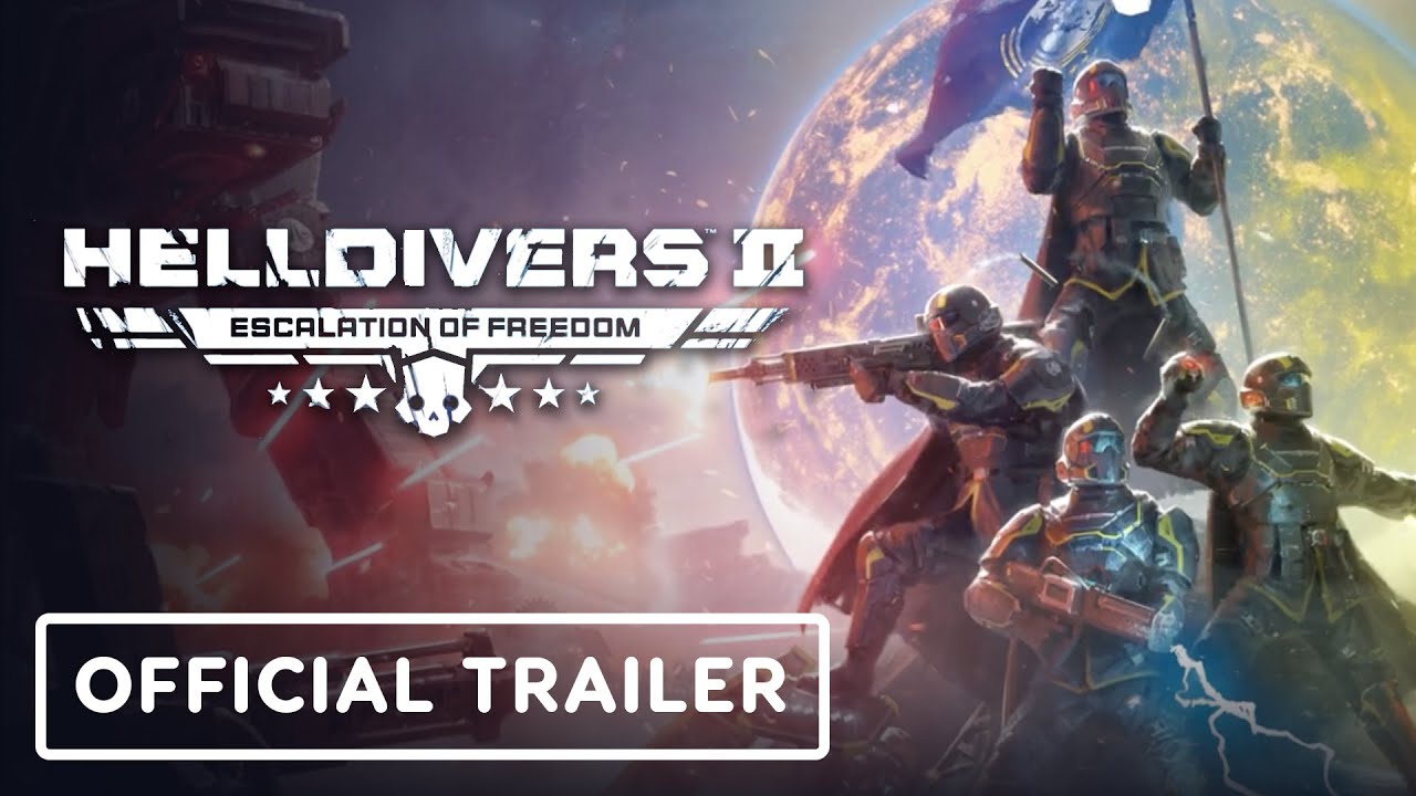 Helldivers 2 - Official Escalation of Freedom Announcement Trailer - YouTube
