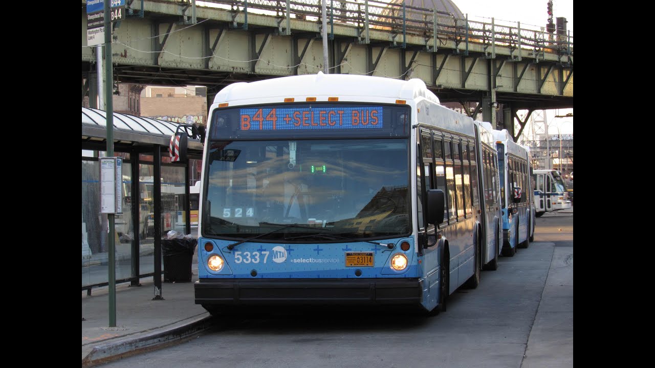MTA NYCT Bus: Nova LFSA #5337 on the B44 SBS - YouTube