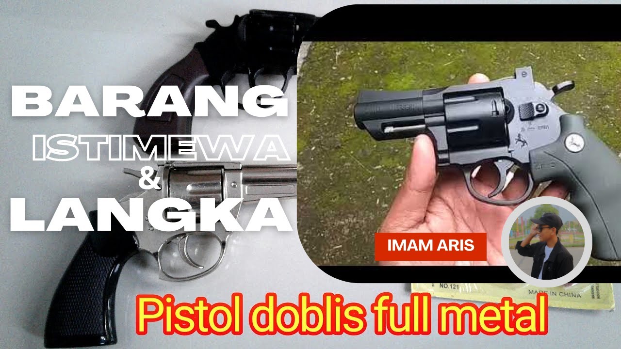 Pist0l Doblis-Dompis bahan Full Metal LENGKAP (Barang Super Langka ...