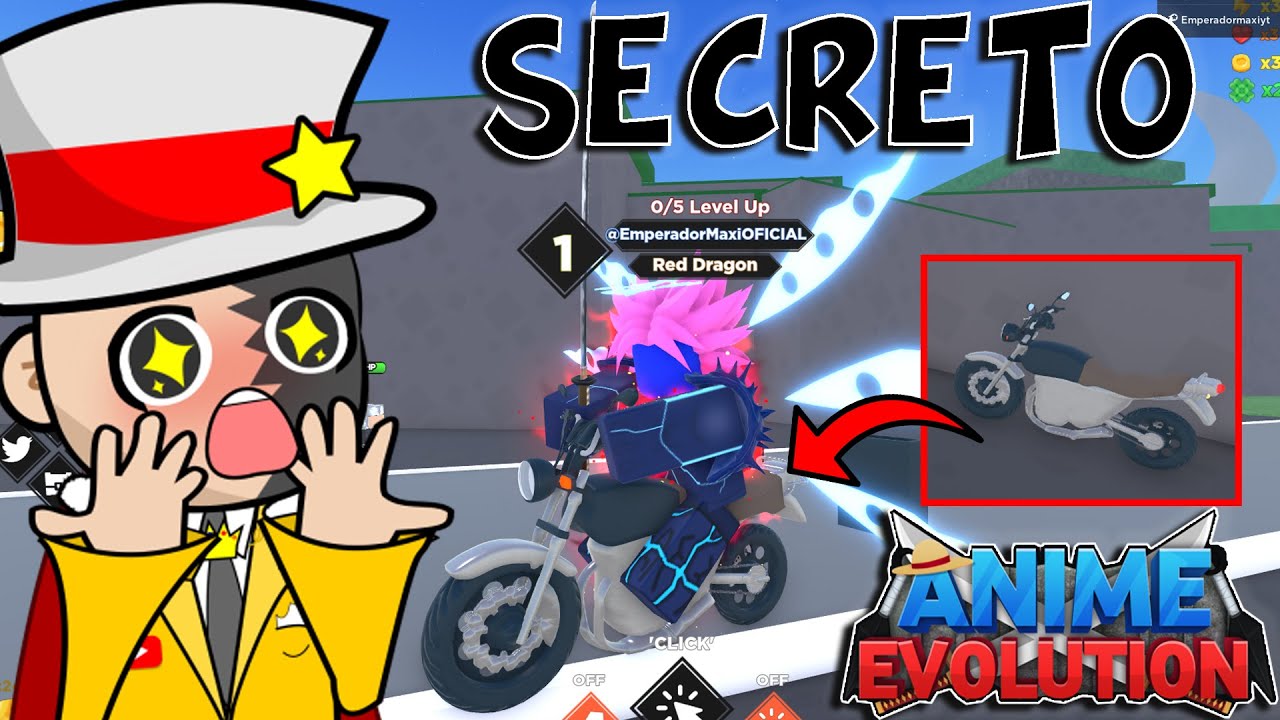 ⚠️URGENTE!! MONTURA SECRETA EN ANIME EVOLUTION SIMULATOR ROBLOX - YouTube