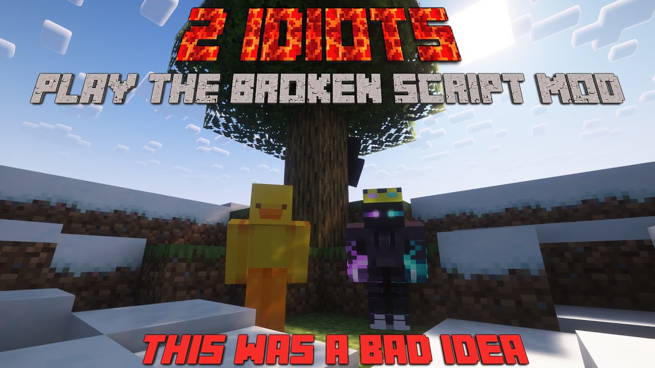 We Played The Broken Script Mod Youtube