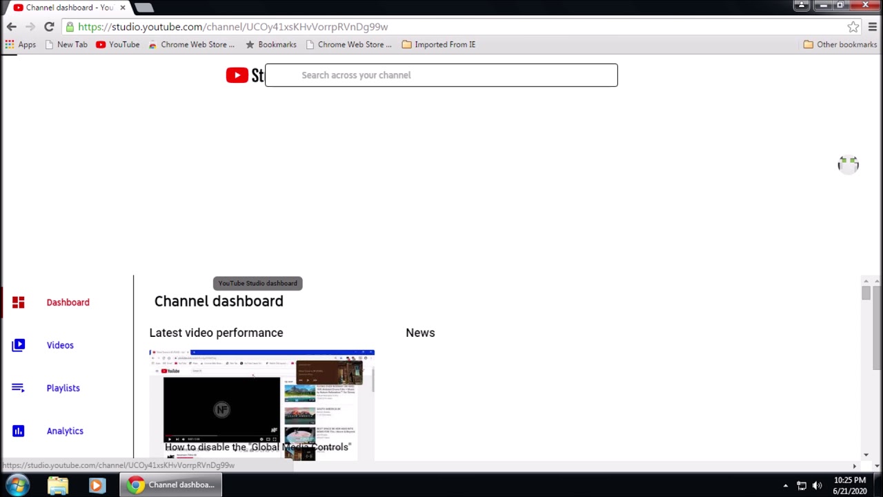 YouTube's studio layout is very broken! - YouTube