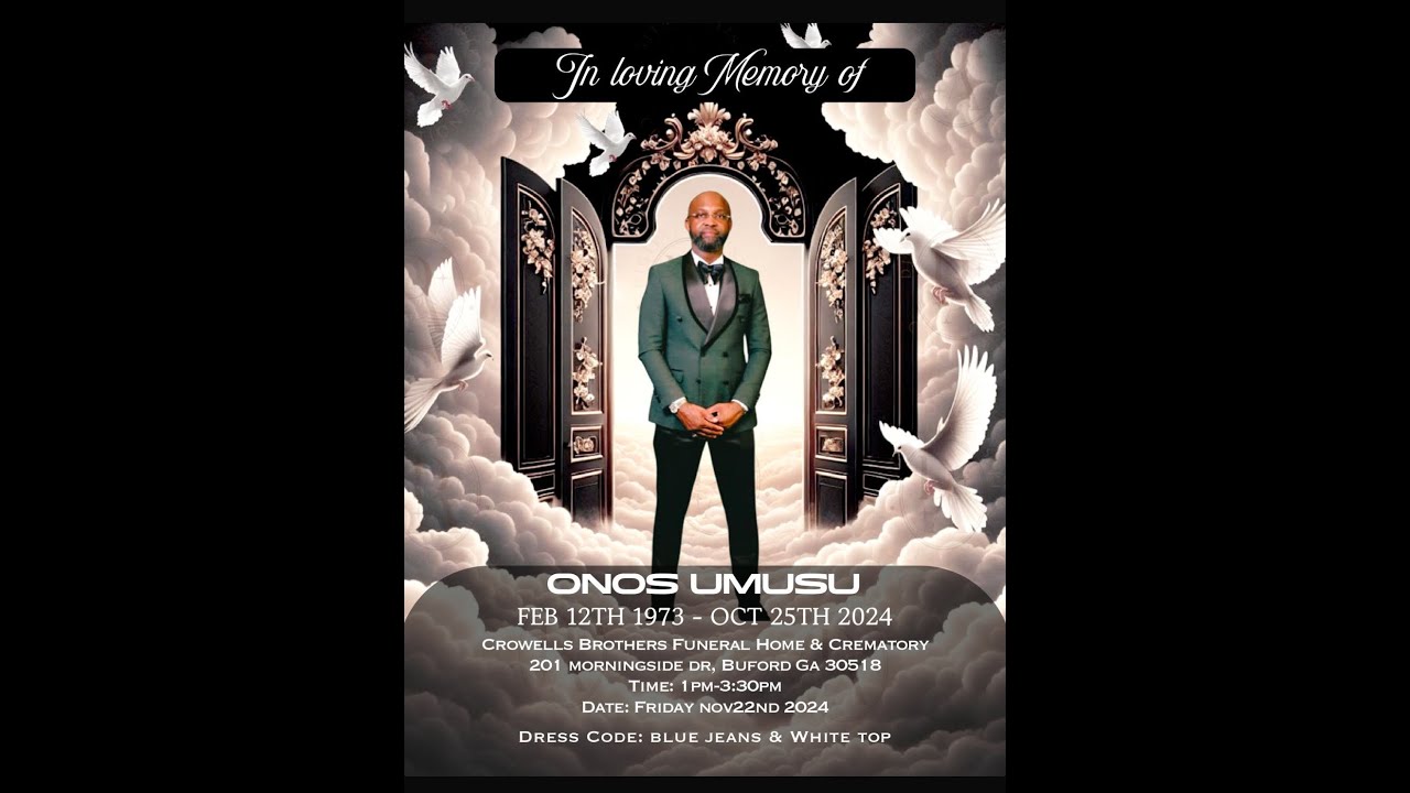 CELEBRATION OF LIVE ATLANTA GA. USA -ONOS UMUSU -11-22-2024 - YouTube
