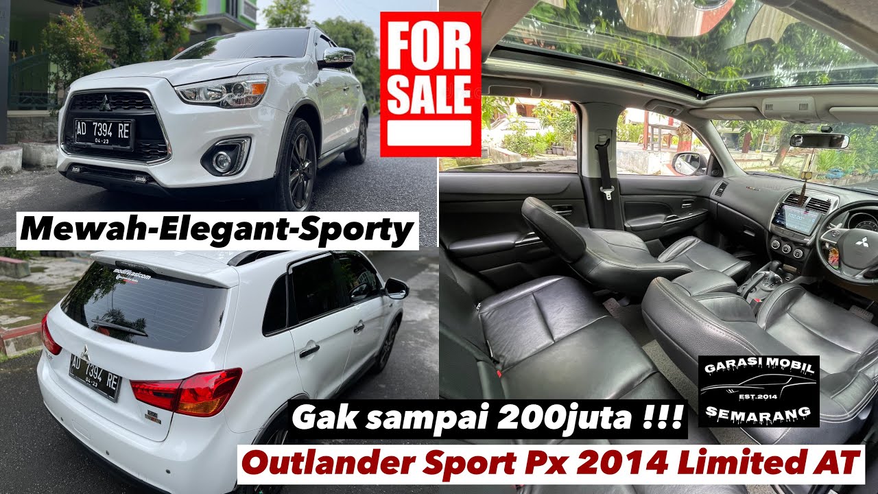 Mitsubishi Outlander Sport PX LIMITED 2014 Panoramic AT | Mewah SPORTY ...