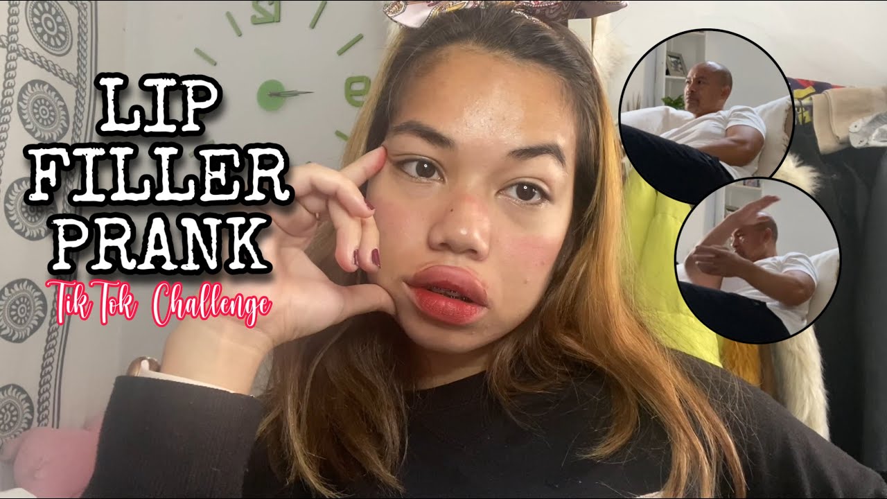 LIP FILLER PRANK *ON FILIPINO DAD* | TIKTOK TREND (VLOG 25) | MARY ...